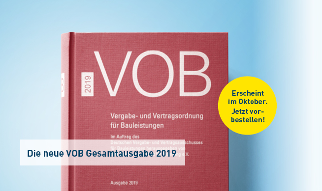 VOB online – von Ausschreibung bis Abrechnung